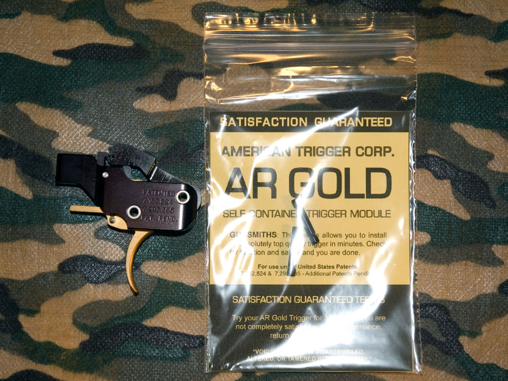 Pact American Trigger SR Gold AR-10 308AR AR308 Trigger System